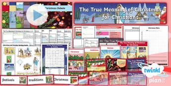 The True Meaning Of Christmas | KS2 Lessons & Resources | RE