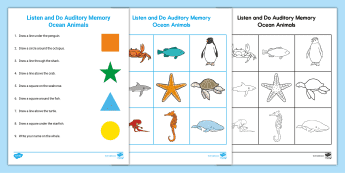 Ocean Animals Games | twinkl.com