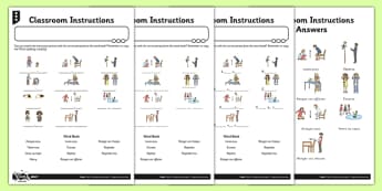 Classrooms in French Vocabulary - Primary Resources KS1