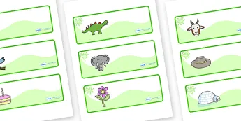 Green Labels | twinkl.co.uk