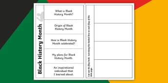 Black History Month 3rd Grade Worksheets | Twinkl USA