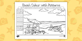 Beach Art Activities | twinkl.co.uk