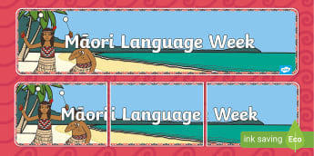 Māori Language Week Years 0-2 NZ Teaching Resources