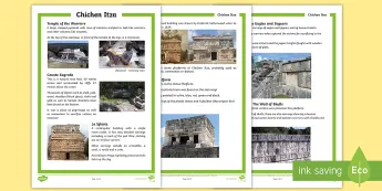 Chichen Itza Resources | twinkl.co.uk