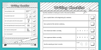Fourth Grade Checklists | twinkl.com