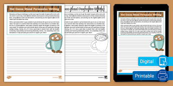 Persuasive Writing Worksheets | twinkl.com