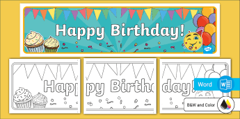 Editable Banners | twinkl.com