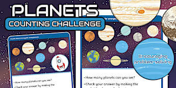 Space Maths Activities EYFS | Early Years Resources - Twinkl