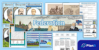 Australia Federation | Year 6 History - Primary Resources