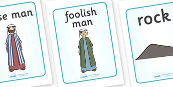 The Wise and Foolish Builders | Parables | KS1 RE - Twinkl