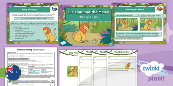 The Lion and the Mouse Lesson Plan Packs | Foundation