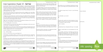 Great Expectations GCSE Resources | 19th Century Novel