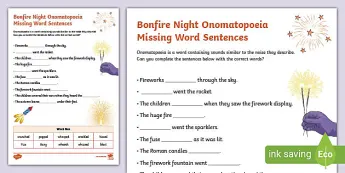 Onomatopoeia Activities | twinkl.co.uk