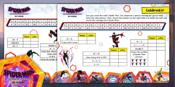 Spider-Man™ Maths Activities | Sony Pictures Entertainment
