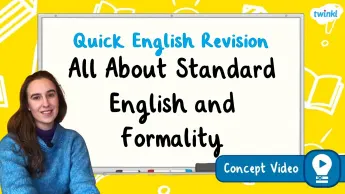 Standard English Resources | twinkl.co.uk