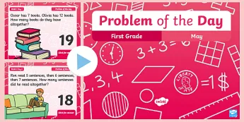 Math Problems of the Day | twinkl.com