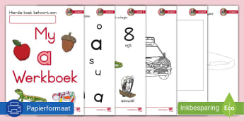 Afrikaans Grade R Worksheets - Foundation Phase - Afrikaans