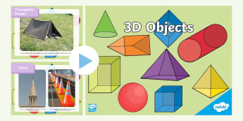 12 3D Shapes Powerpoints Primary Resources - Primary Resources, spa