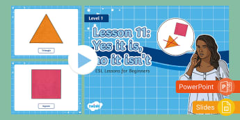 Level 1 ESL Curriculum for Beginners - Resources - for Teachers | English