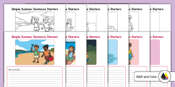 Sentence Starters | twinkl.com