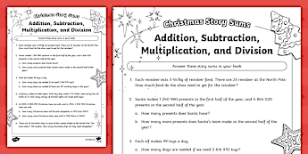 Christmas Multiplication Activities | twinkl.co.uk
