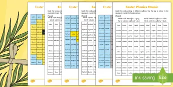 Easter Phonics Activities | twinkl.ca
