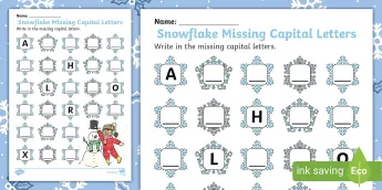 Winter Wonderland Snowflakes | twinkl.co.uk
