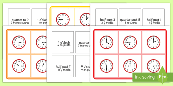 Mixed Time Bingo Games | twinkl.co.uk
