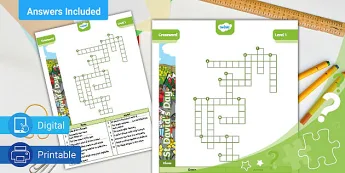 Crossword Puzzles Printable | twinkl.com.au