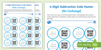 Year 4 Column Addition and Subtraction up to 4 Digits - KS2