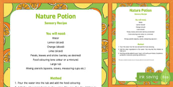 Sensory Activities and Games - Edible Play Recipes - Twinkl