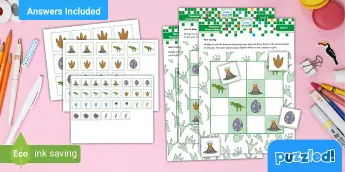 Dinosaur Puzzles | twinkl.co.uk