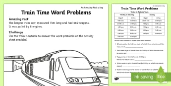 Time Word Problems - Time - KS2 Primary Resources - Twinkl