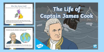 Captain James Cook - Great Explorers Resources - Twinkl