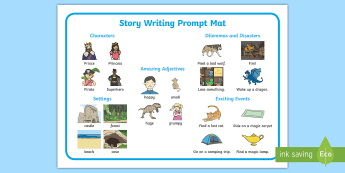 Story Writing Word Mats | twinkl.com.au