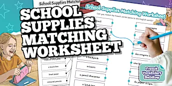 Vocabulary Matching Worksheets | twinkl.com.au