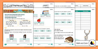 Second Grade Nouns | twinkl.com