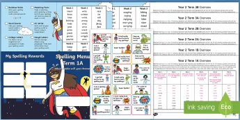 Superhero Spellings | twinkl.ca