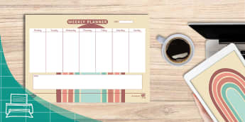 Muted Rainbows | Plan & Organise - Twinkl