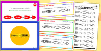 Year 5 Order and Compare Numbers to at Least 1,000,000 - Page 2
