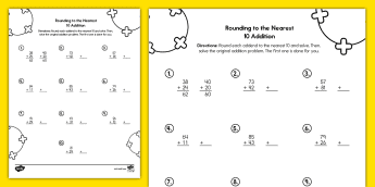 Rounding Worksheets | twinkl.com