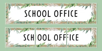 Botanical-Themed Classroom Displays | twinkl.co.uk