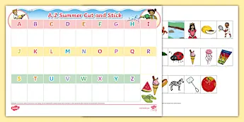 Summer Alphabet Activities | twinkl.co.uk