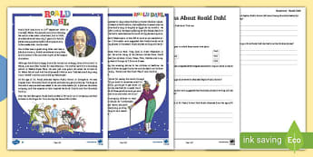 Roald Dahl Day | Teaching Resources | Year 3-4 | Australia
