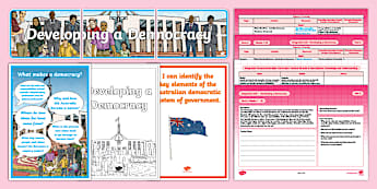 Democracy Printables | Year 6 Integrated Units | Australia