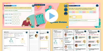 KS2 Division Resources - Division Using Place Value - Maths