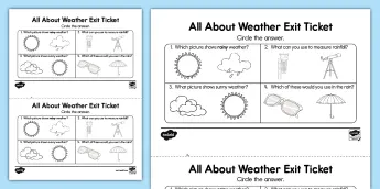 Weather Activities for Kids | twinkl.com