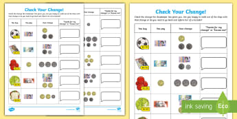 Maths in Money and Finance | Year 3-4 Worksheets | Twinkl