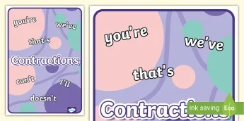 Contractions Language • Twinkl.ca
