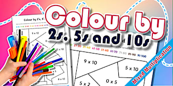 Colour by Multiplication - Twinkl